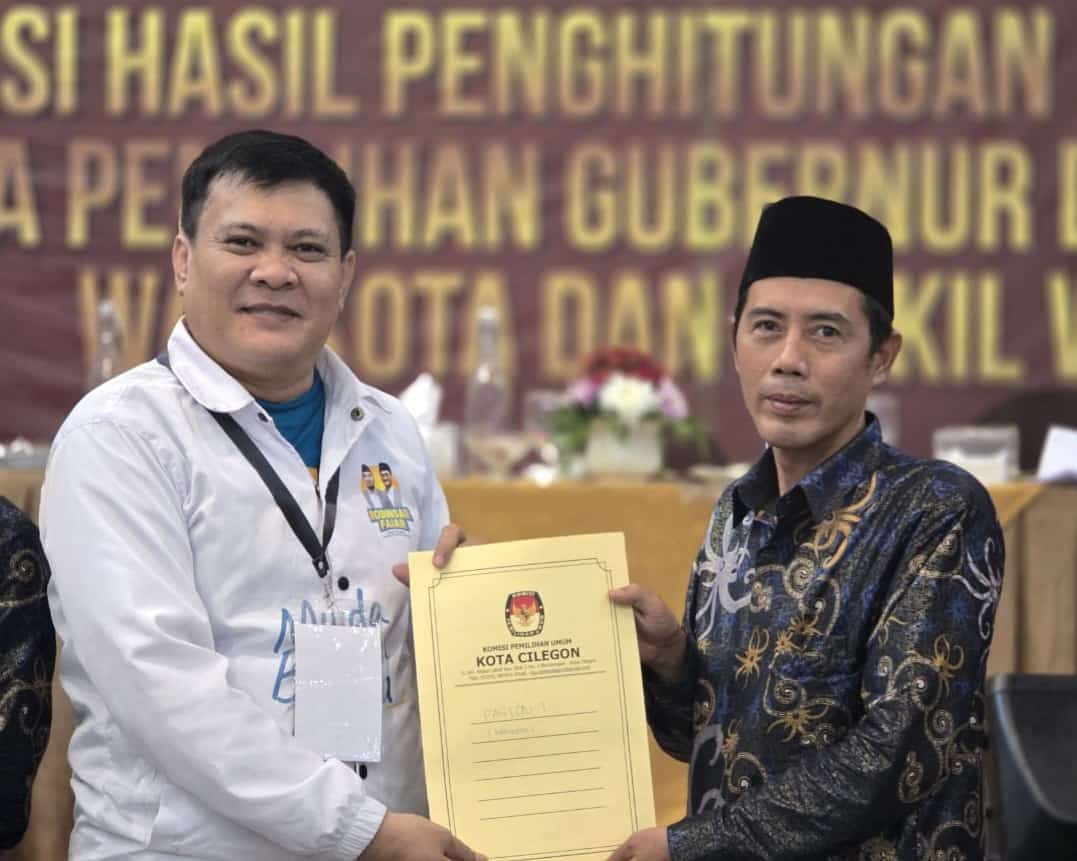 KPU Tetapkan Robinsar-Fajar sebagai Pemenang Pilkada Cilegon 2024 ...